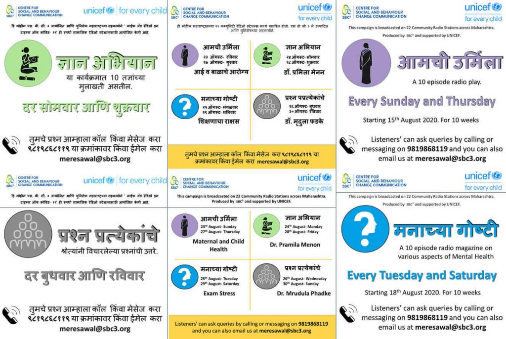 UNICEF’s CRS Campaign – Maharashtra – Centre for Social and Behaviour ...